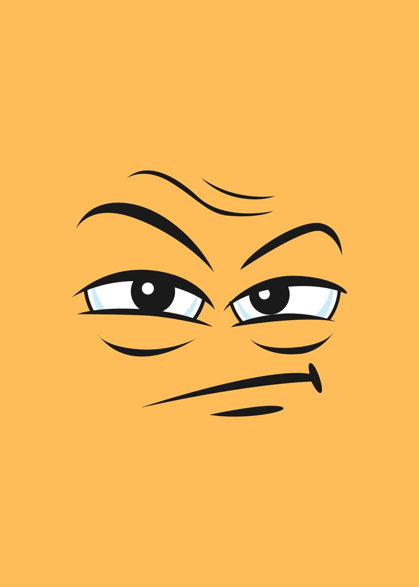 'suspicious' Poster, picture, metal print, paint by classicposter ...