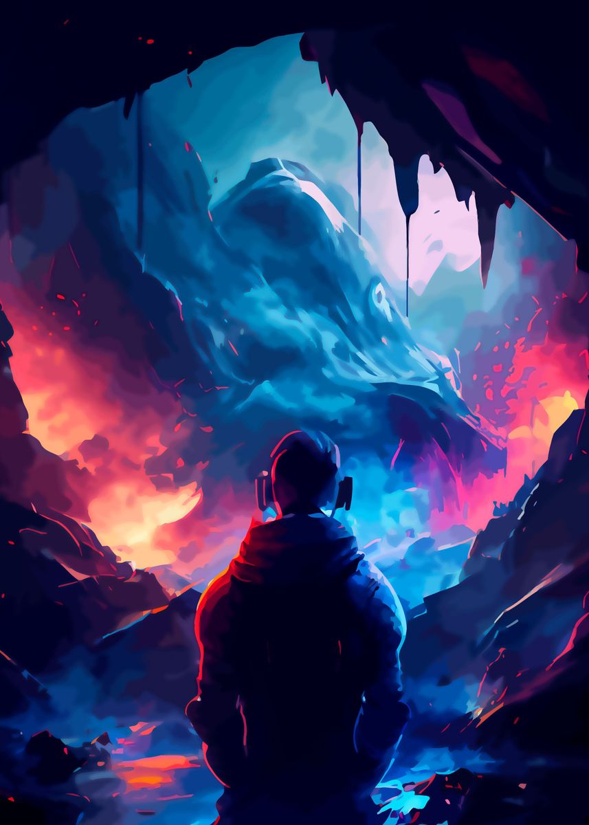 'Gaming Room Gamer Game' Poster, picture, metal print, paint by Animal ...