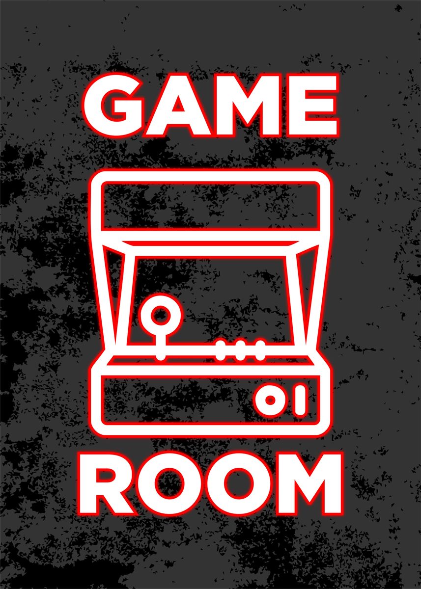 'game room' Poster, picture, metal print, paint by Bestselling Music ...