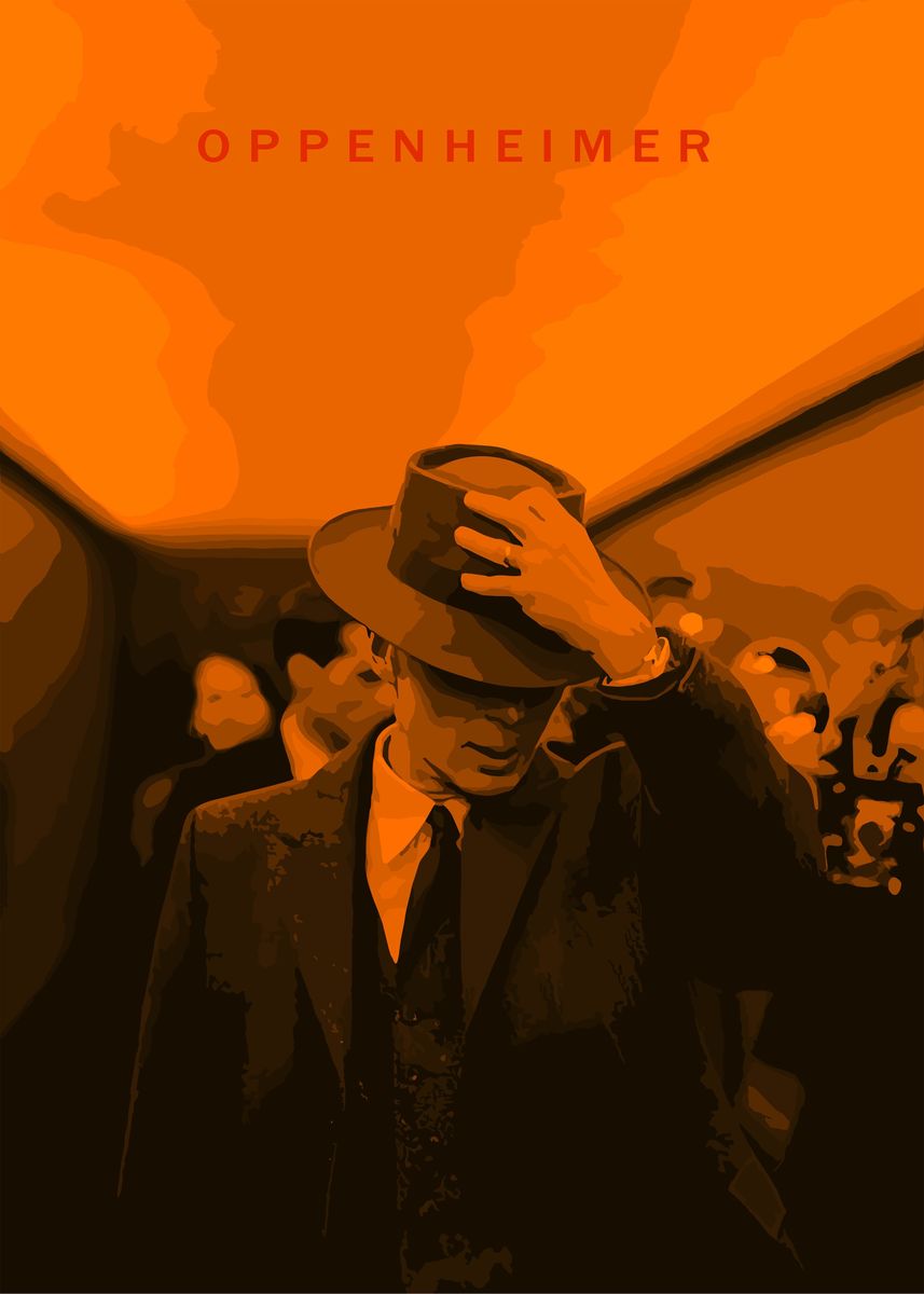 'Oppenheimer' Poster, picture, metal print, paint by Ace | Displate