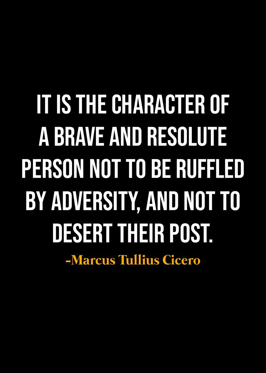 'Marcus Tullius Cicero ' Poster, picture, metal print, paint by NOHARA ...