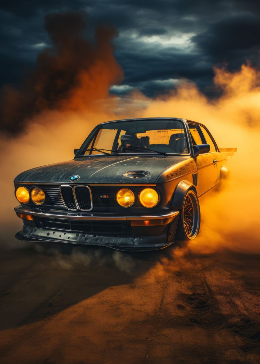 'Bmw' Poster, picture, metal print, paint by GRAPHICMYSTICAL displate ...