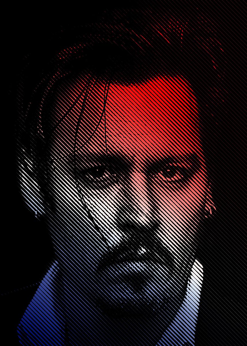 'jack' Poster, picture, metal print, paint by Artistic Aura Special Art ...