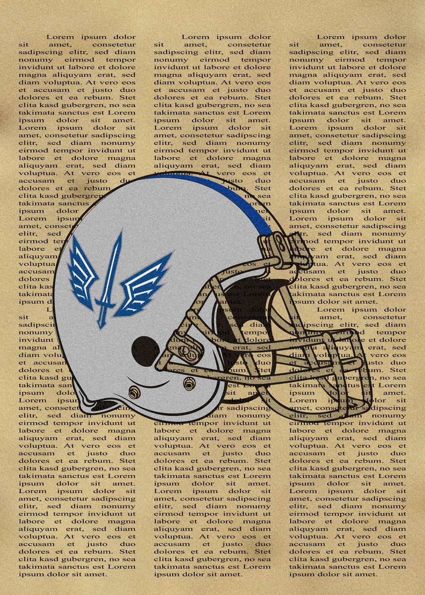 'St Louis Battlehawks ' Poster, picture, metal print, paint by Jamie ...