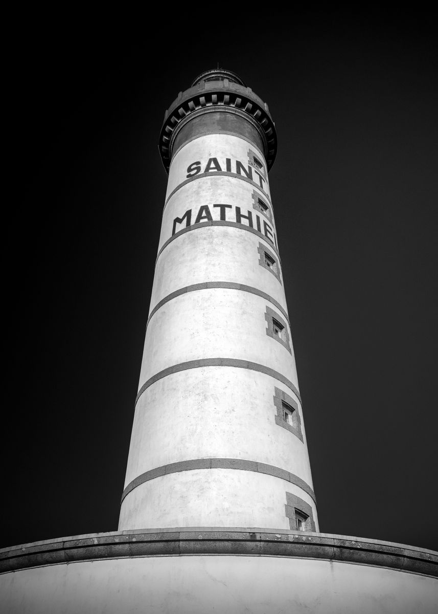 'Saint Mathieu Lighthouse' Poster, picture, metal print, paint by ...