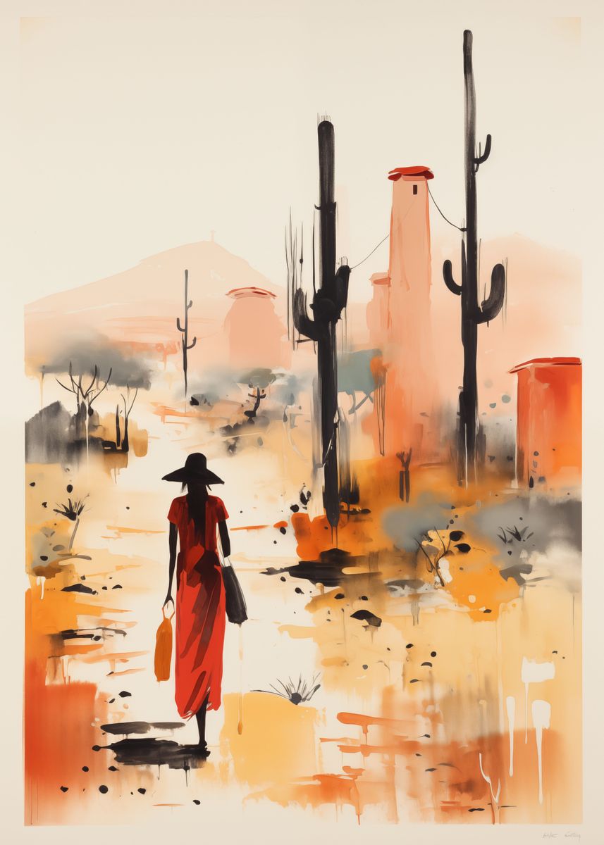 'Black Woman model' Poster, picture, metal print, paint by Phuong Dong ...