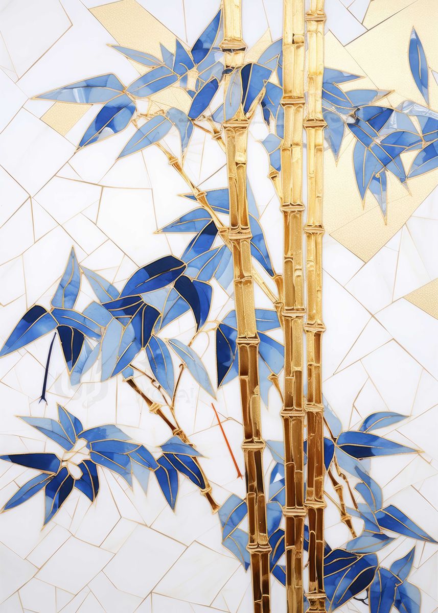 'Mosaic Art' Poster, picture, metal print, paint by Mason Scott | Displate