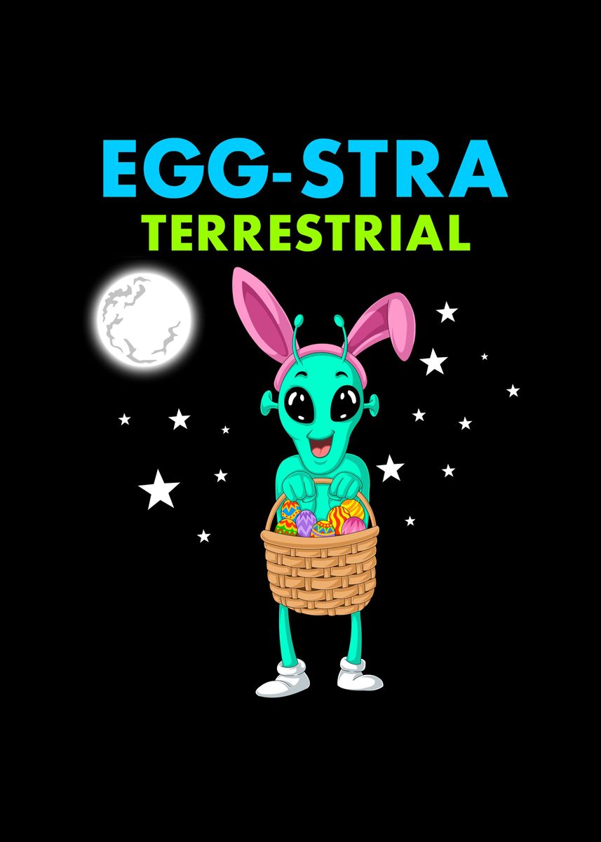 'egg stra terrestrial' Poster, picture, metal print, paint by Yacoub Al ...