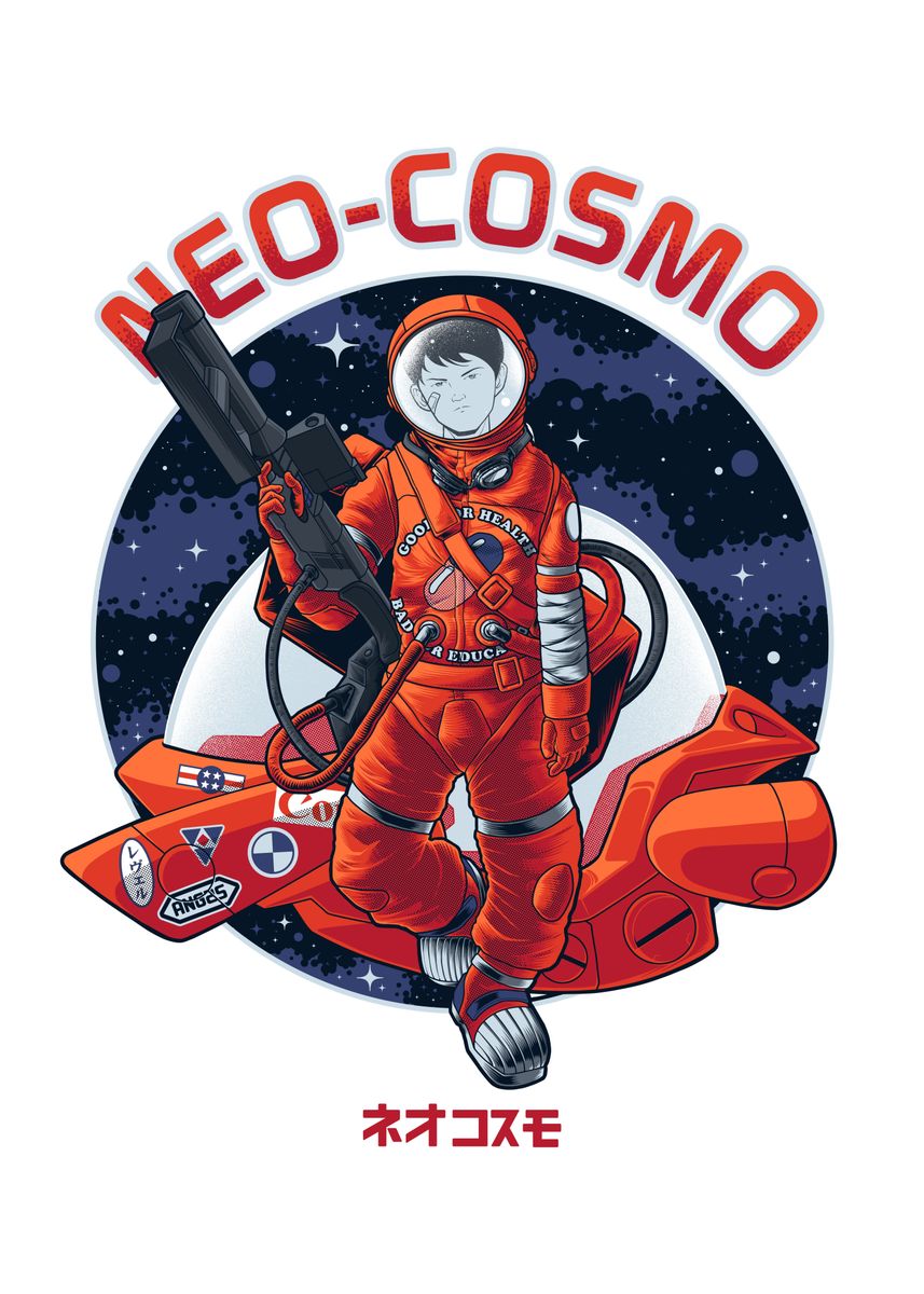 'NEOCOSMO' Poster, picture, metal print, paint by Angoes25 Artstudio ...