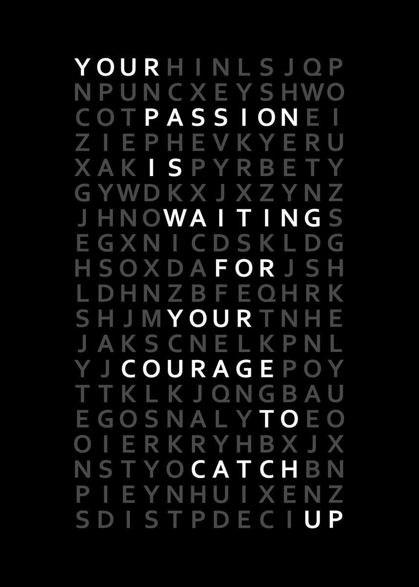 'Passion' Poster, picture, metal print, paint by Kaly Prints | Displate