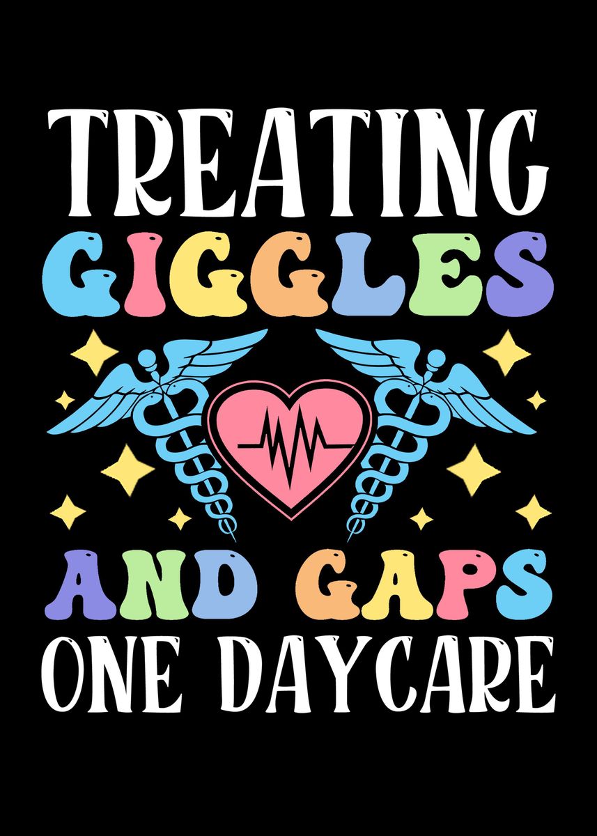 'Treating Giggles And Gaps' Poster, picture, metal print, paint by ...
