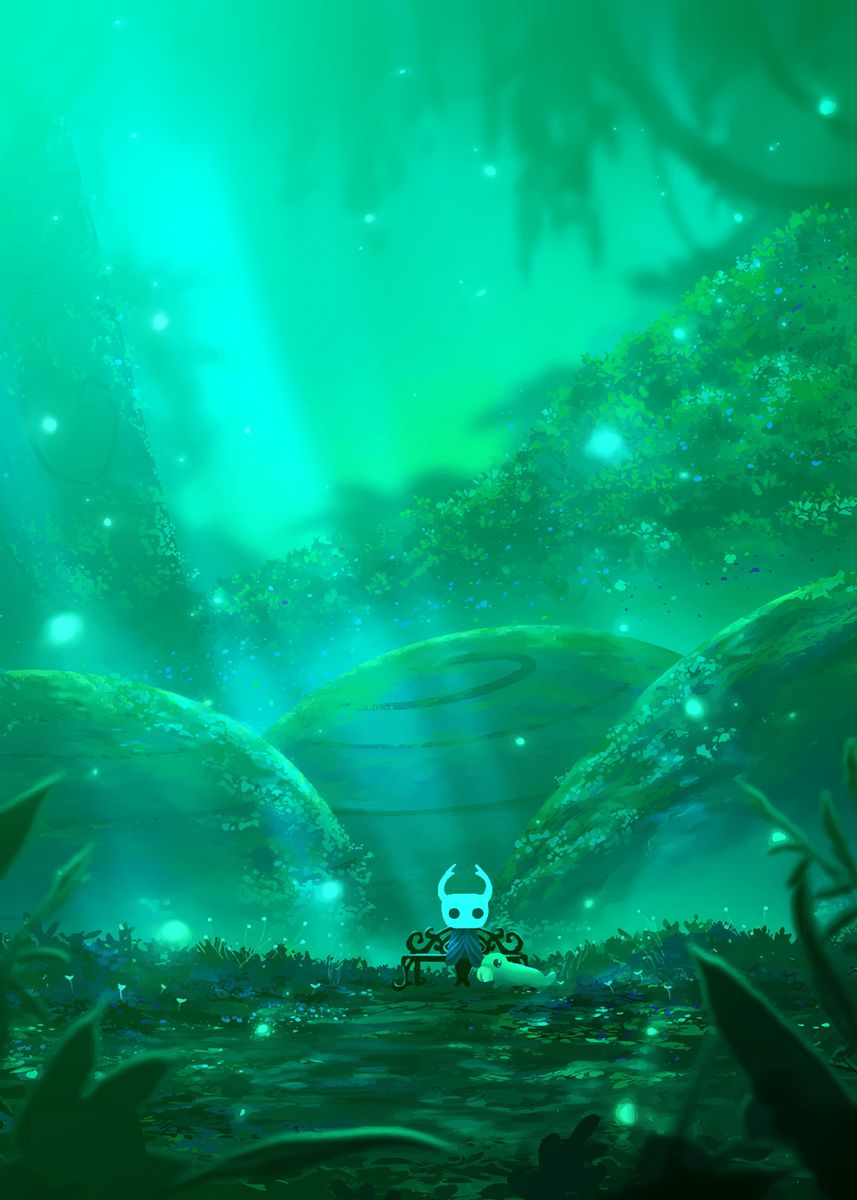 'Hollow Knight Stormlight ' Poster, picture, metal print, paint by your ...