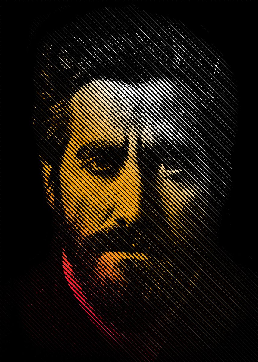 'jake' Poster, picture, metal print, paint by Artistic Aura Special Art ...