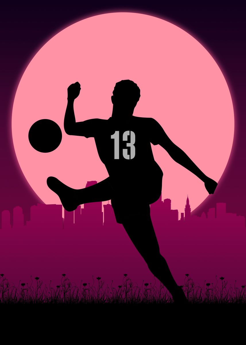 'Eusebio' Poster, picture, metal print, paint by Terrance Seay | Displate