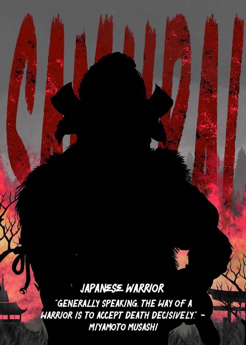 'Japanese samurai' Poster, picture, metal print, paint by Japanese ...