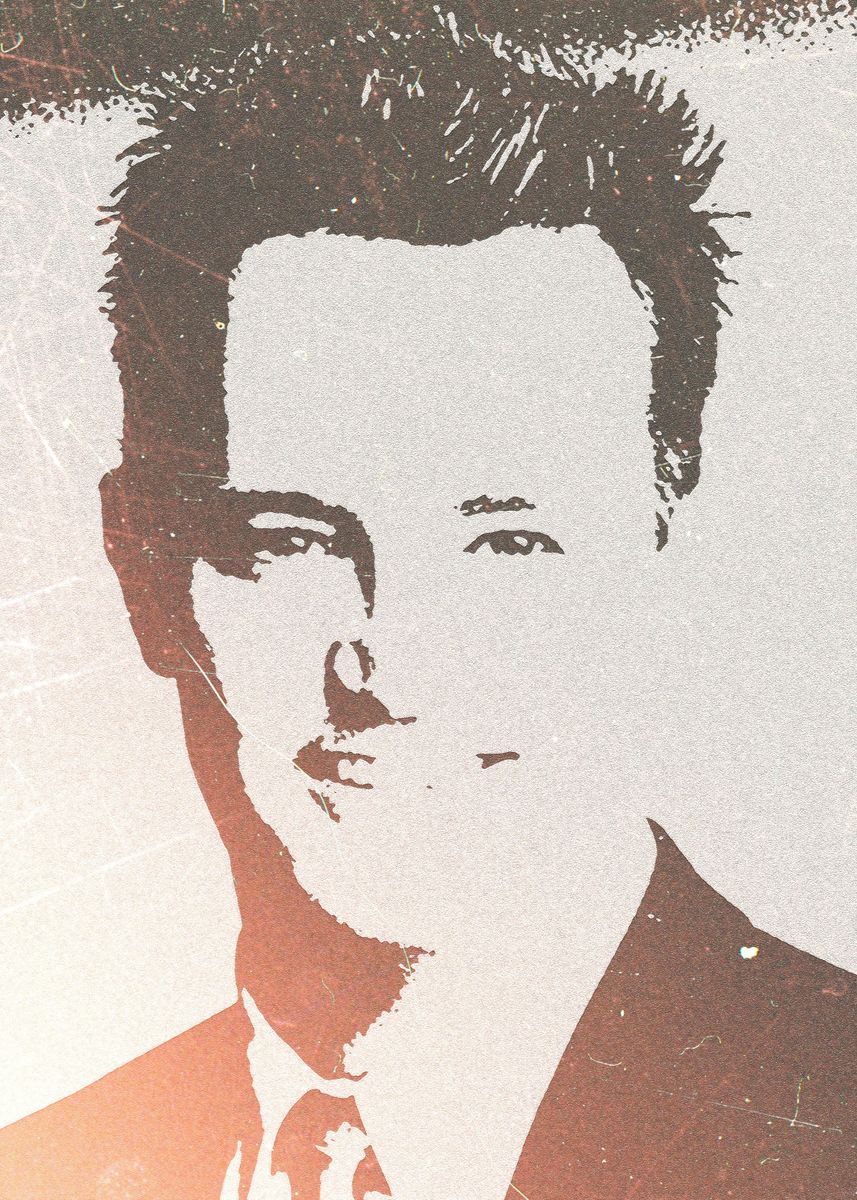 'The one with Chandler' Poster, picture, metal print, paint by cypher ...