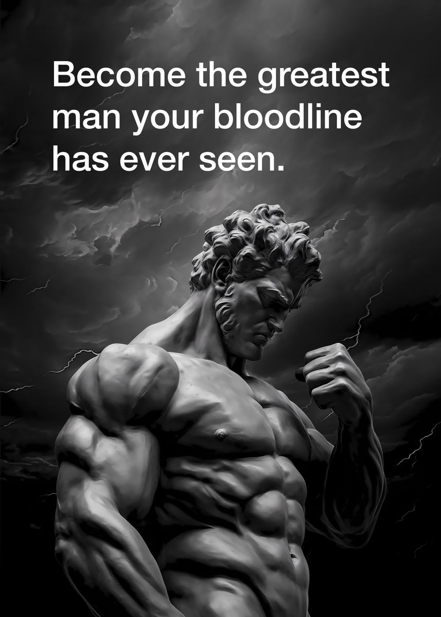 'Greatest of your bloodline' Poster, picture, metal print, paint by ...