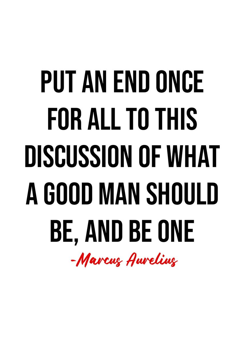'Marcus Aurelius Quotes ' Poster, picture, metal print, paint by KLIP ...