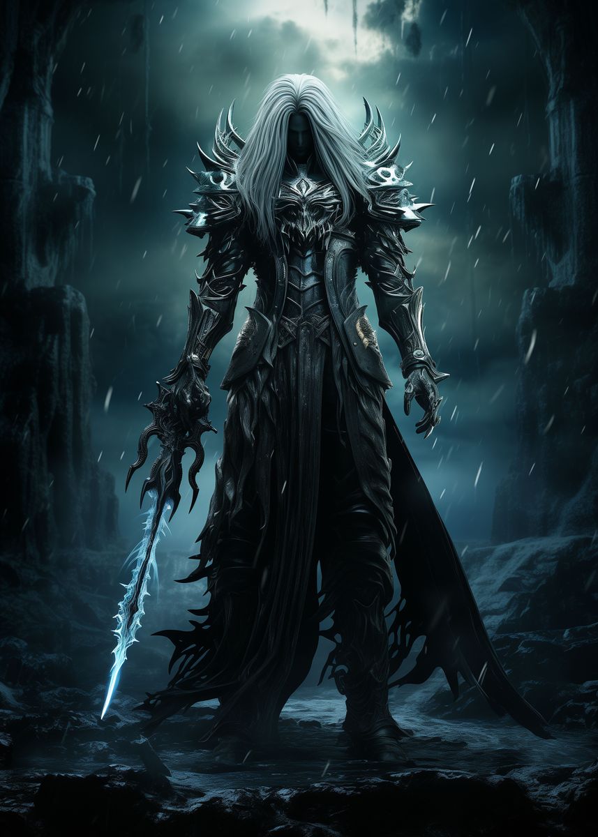 'Underworld Knight' Poster, picture, metal print, paint by Shangri La ...