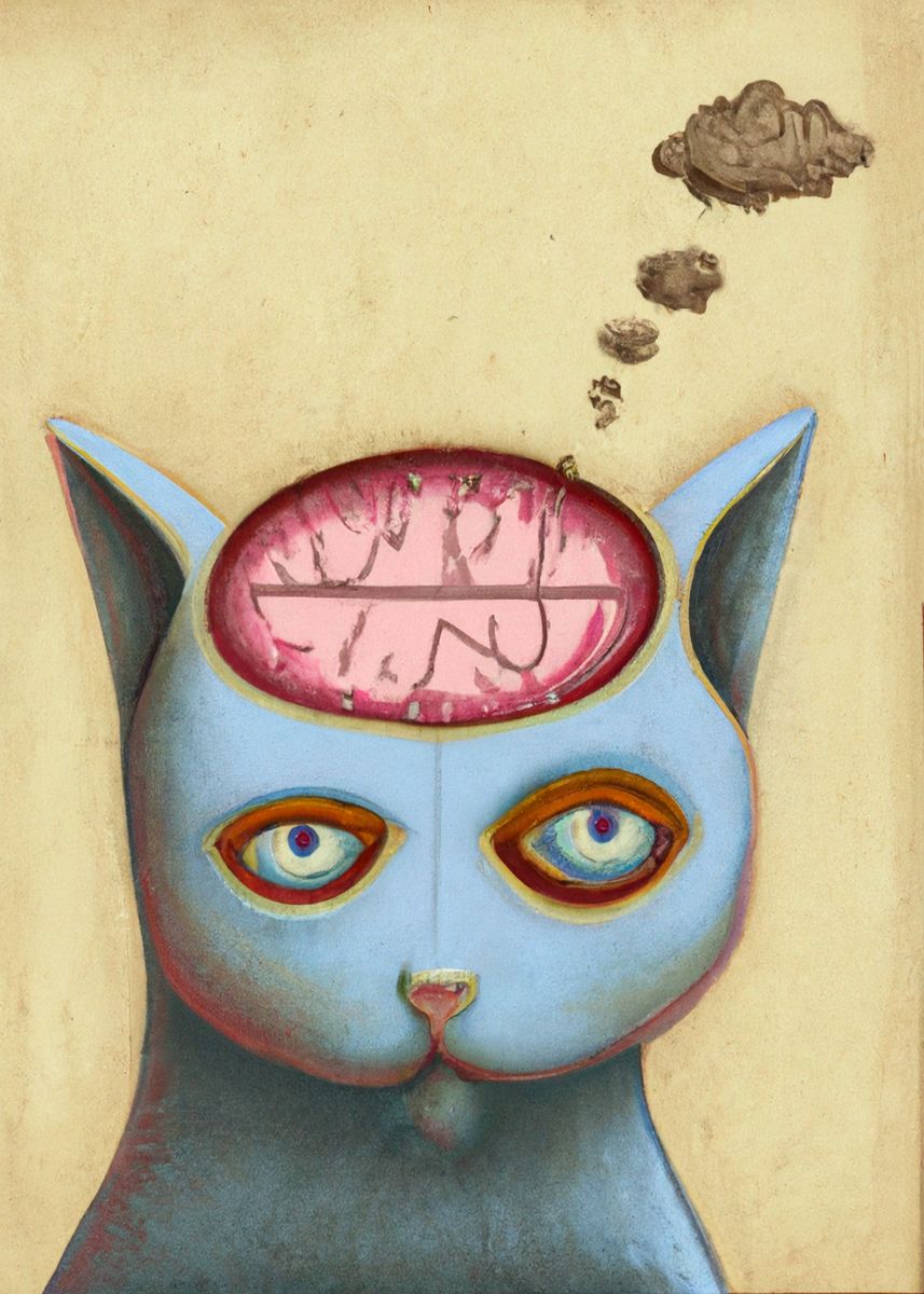 'No Thoughts' Poster, picture, metal print, paint by AnAmericanLassie ...