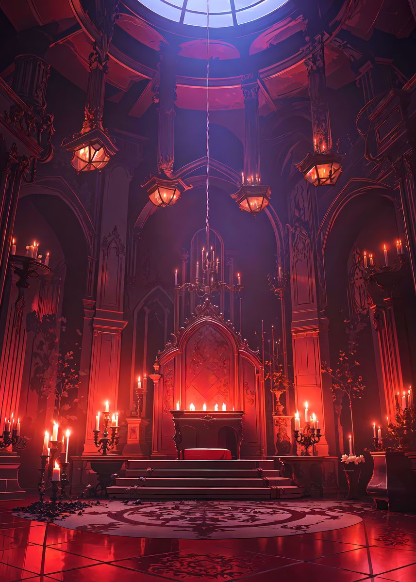 'Ritual Chamber' Poster, picture, metal print, paint by SideygitArt ...