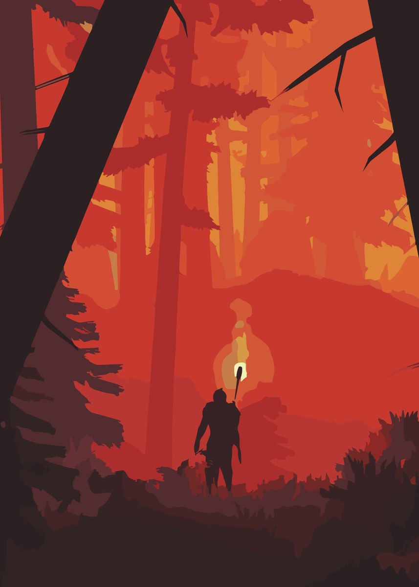 'valheim game' Poster, picture, metal print, paint by Gazelzelag | Displate