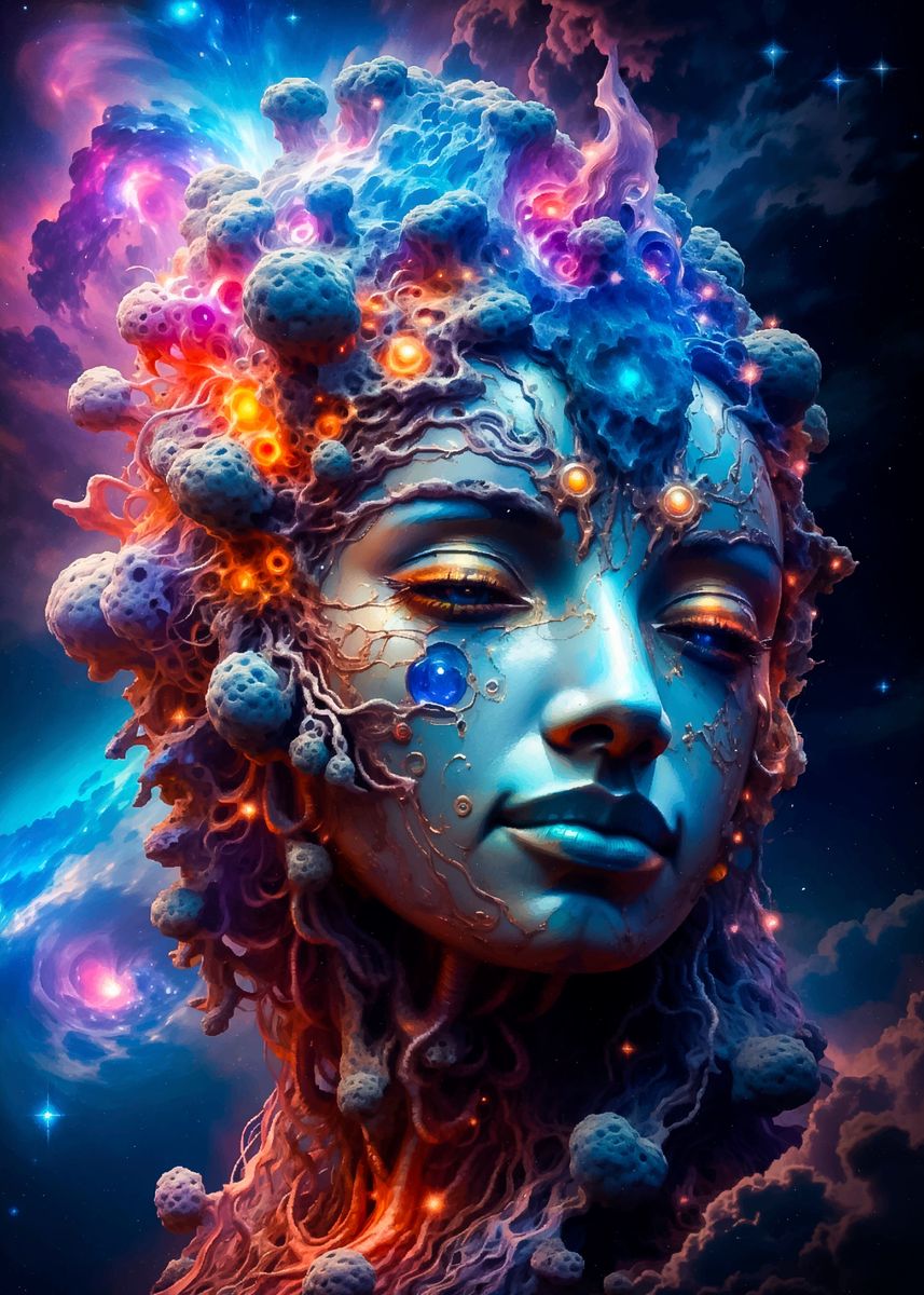 'Hera' Poster, picture, metal print, paint by James Garcia | Displate