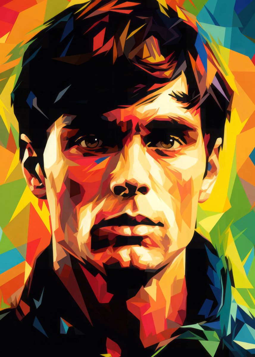 'Cillian Murphy' Poster, picture, metal print, paint by Graphics GC ...