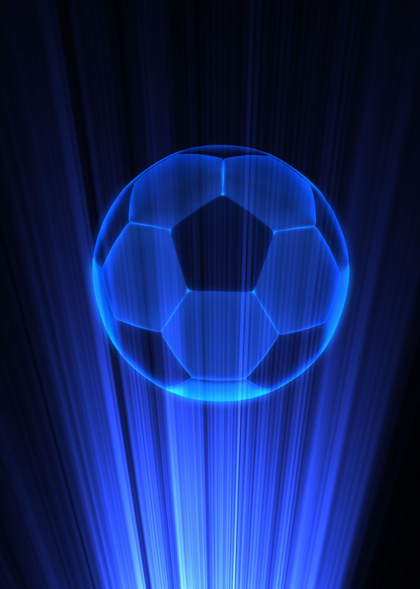'Light Ball Sport ' Poster, picture, metal print, paint by D A N | Displate