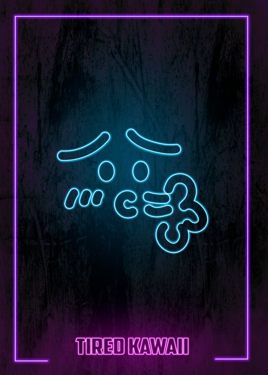 'Tired' Poster, picture, metal print, paint by Trending Collections ...