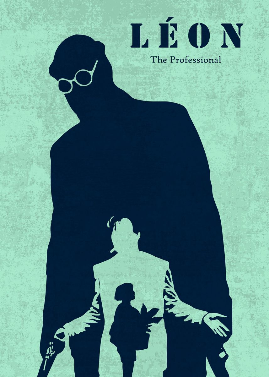 'Leon The Professional' Poster, picture, metal print, paint by 18 ...