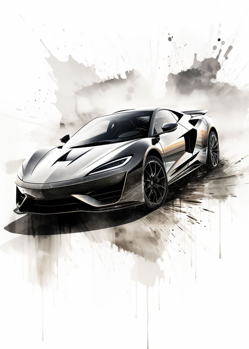 'Prototype Sketch Art' Poster, picture, metal print, paint by Mehdi ...