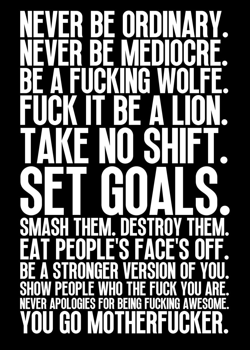 'Be A Lion' Poster, picture, metal print, paint by Wezt Studio | Displate