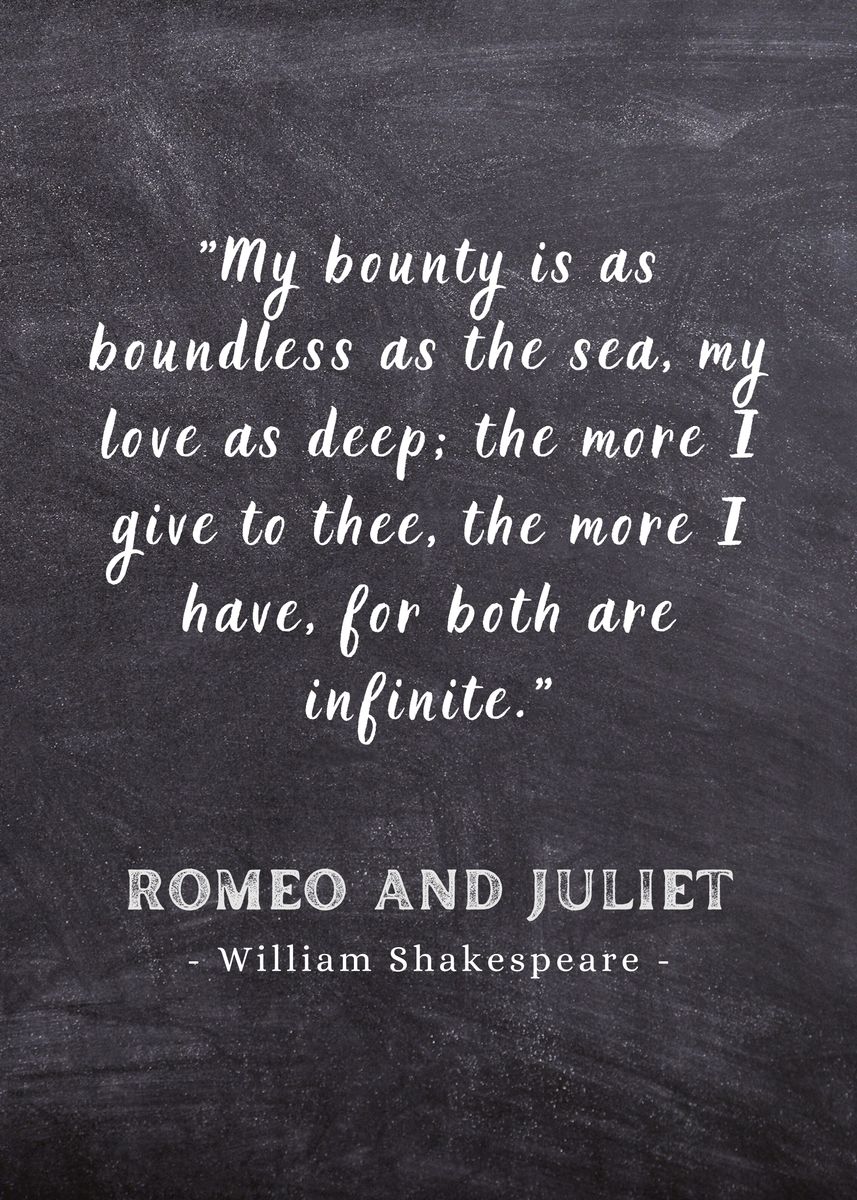 'William Shakespeare Quote' Poster, picture, metal print, paint by ...