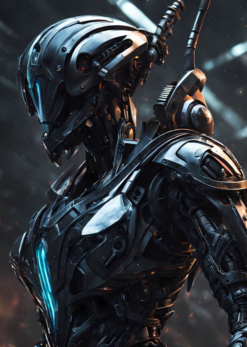 'Cyborg' Poster, picture, metal print, paint by Oleksandr Kovalov ...