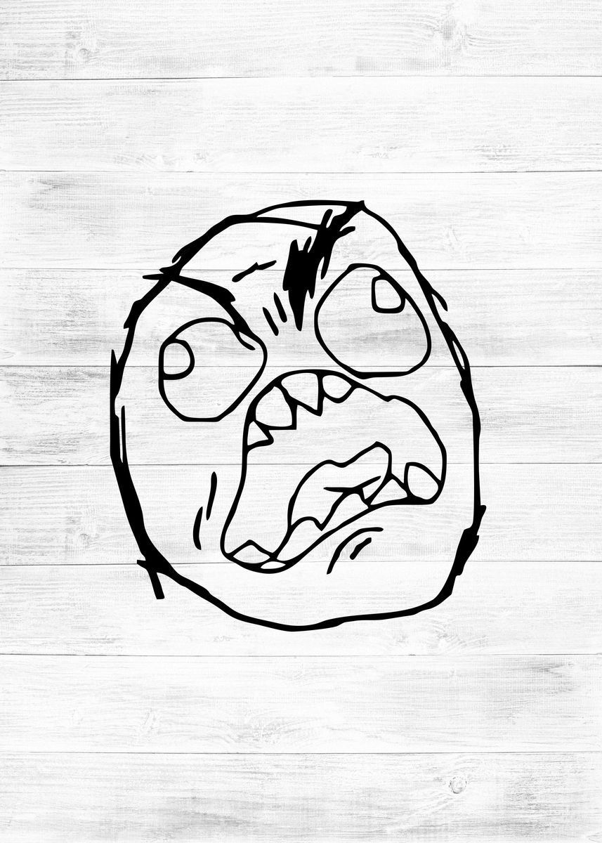 'disgusting meme' Poster, picture, metal print, paint by Top Collection ...