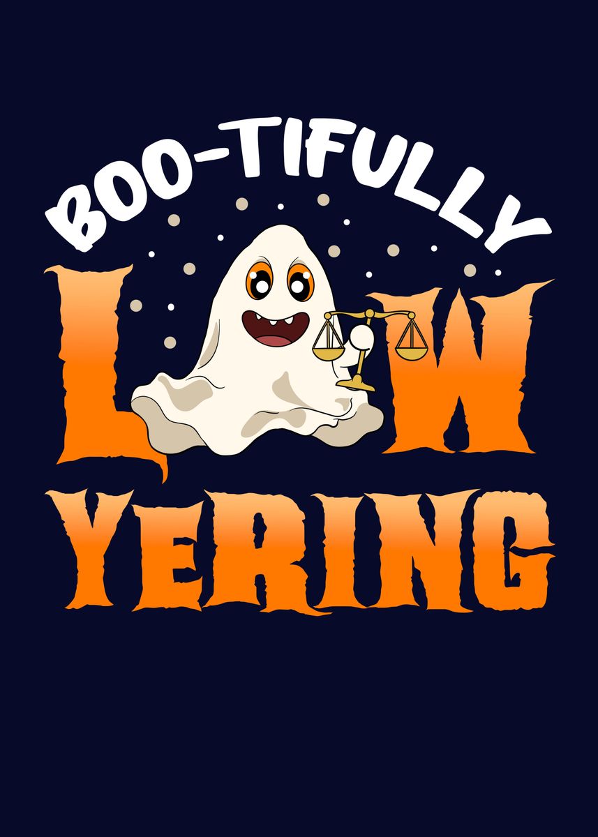 'Attorney Halloween Lawyer' Poster, picture, metal print, paint by ...