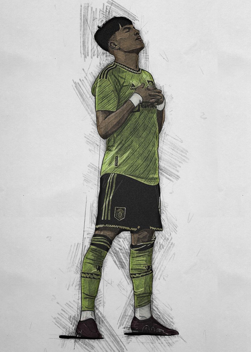 'garnacho' Poster, picture, metal print, paint by Salvatore Armani ...