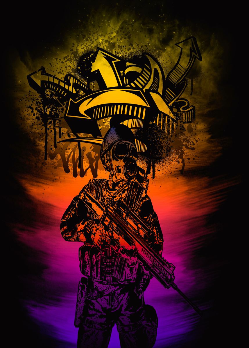 'Posters military ' Poster, picture, metal print, paint by Pop art ...