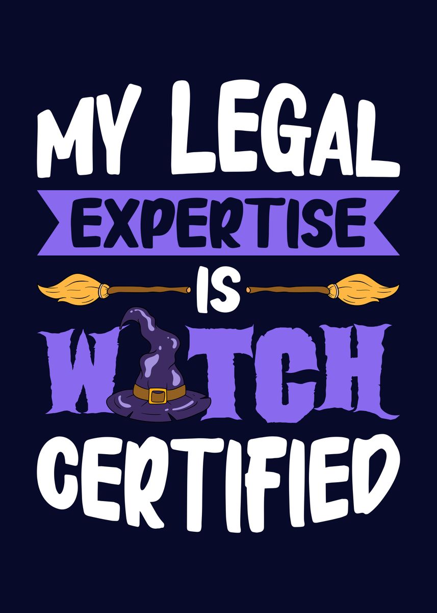 'Attorney Halloween Lawyer' Poster, picture, metal print, paint by ...