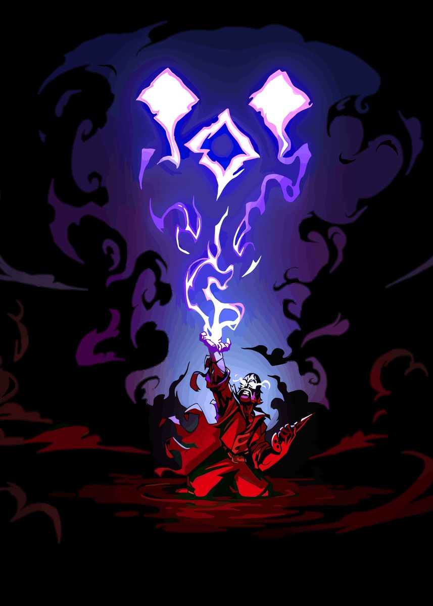 'Curse Dead Gods' Poster, picture, metal print, paint by Shock Wave ...