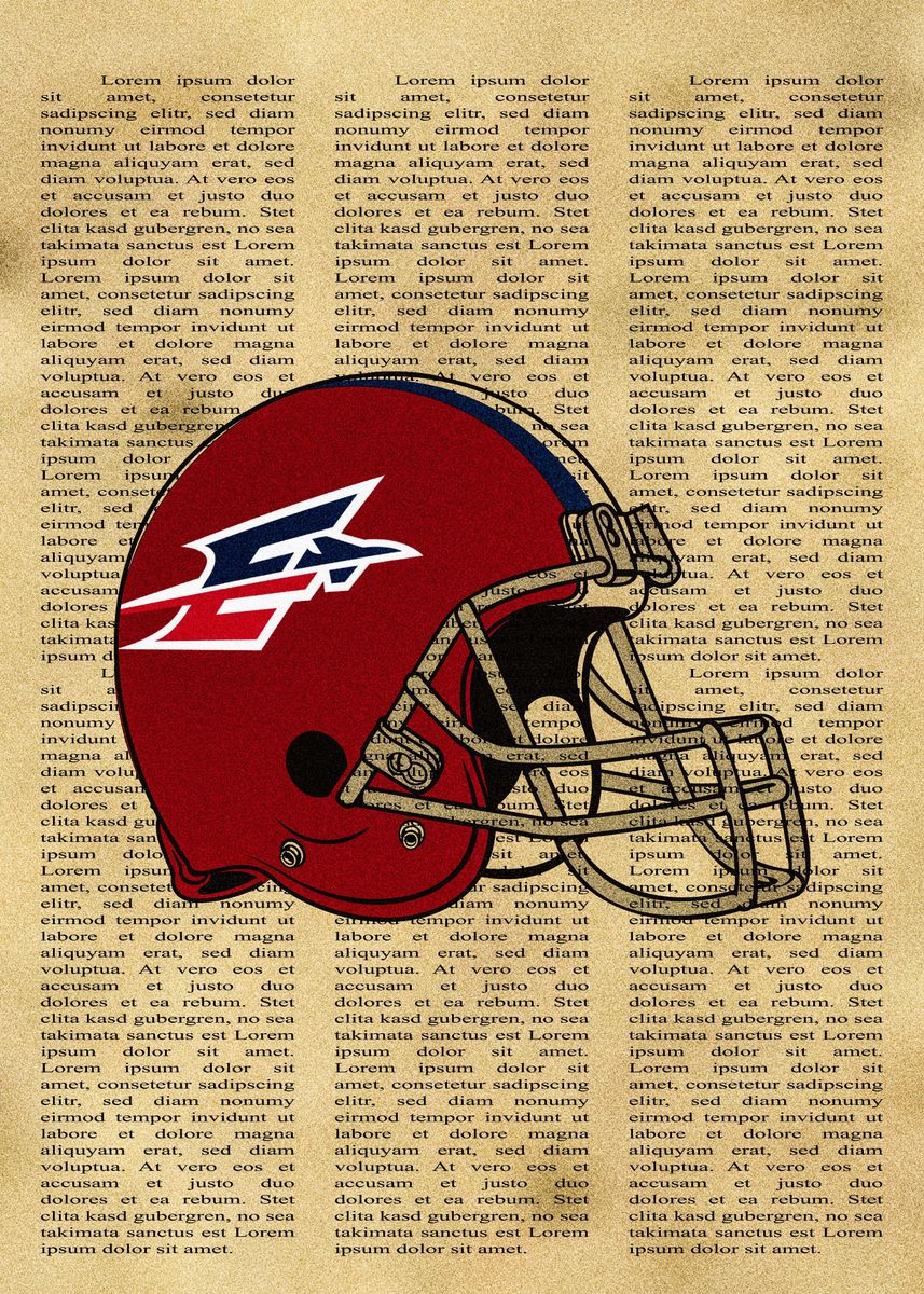 'Memphis Express Helmet' Poster, picture, metal print, paint by Jamie ...