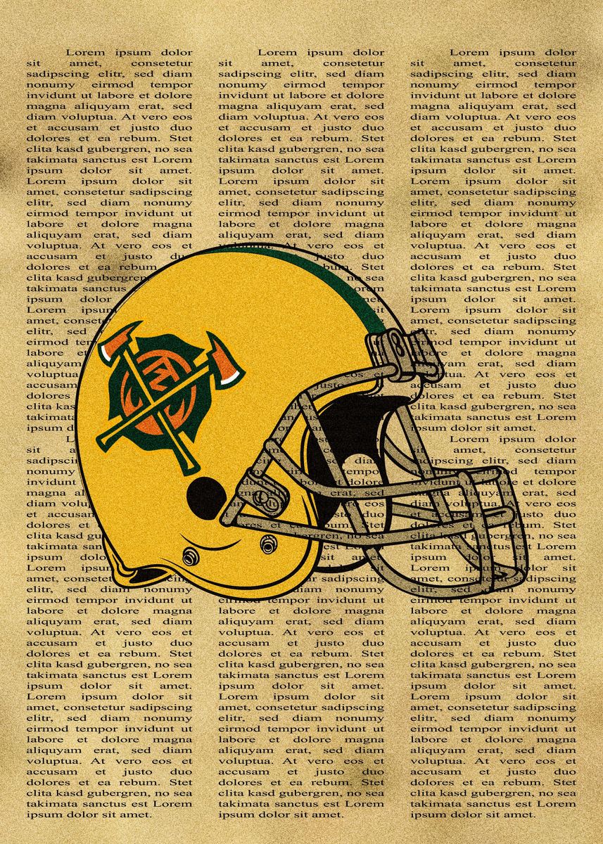'Arizona Hotshots Helmet ' Poster, picture, metal print, paint by Jamie ...