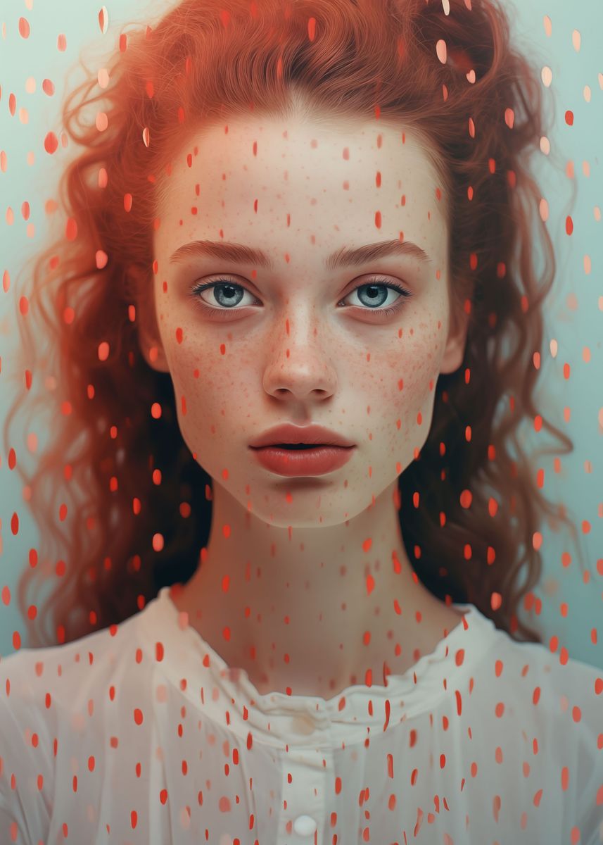 'Color Splash Girl 1' Poster, picture, metal print, paint by Creativity ...