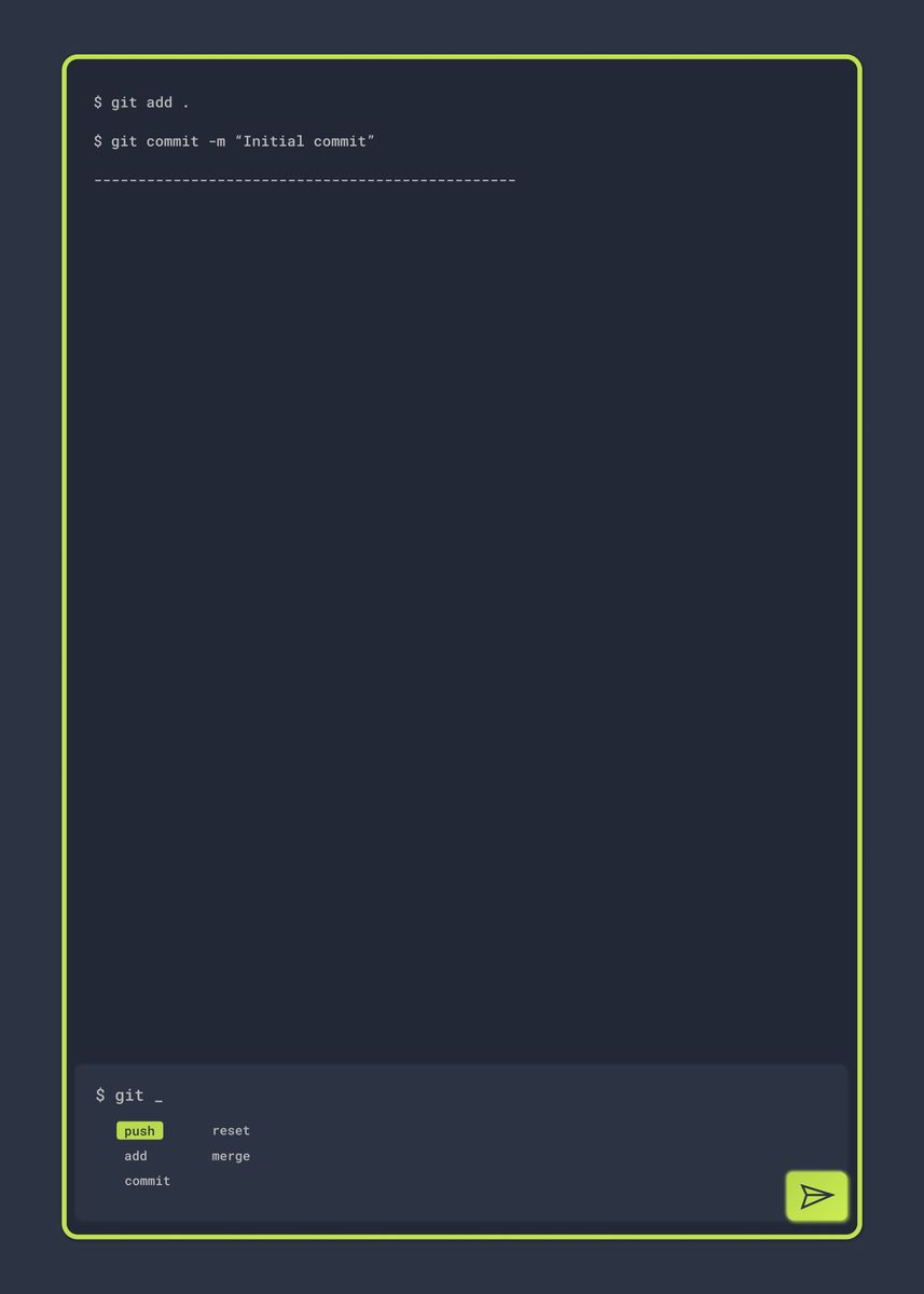 'GIT User Interface' Poster, picture, metal print, paint by Wisnu Harjanta | Displate