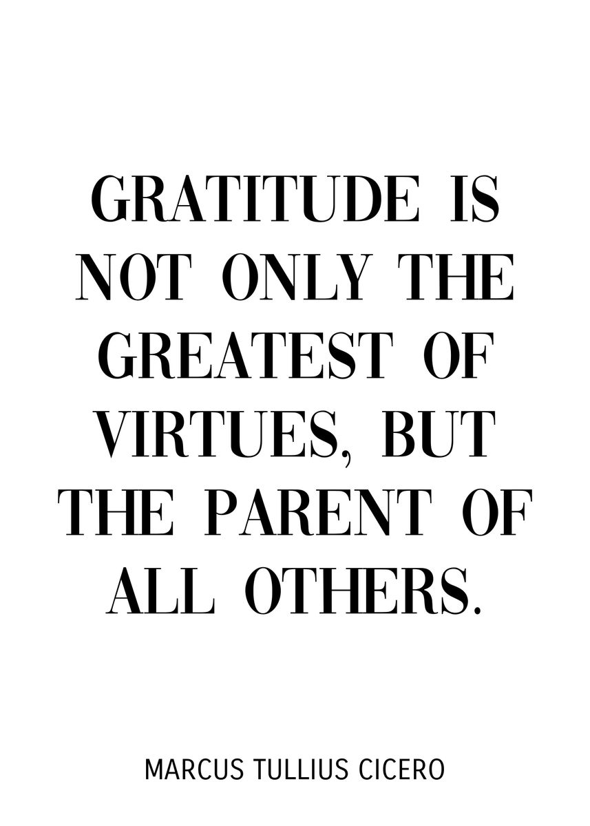 'Cicero Quotes ' Poster, picture, metal print, paint by KLIP CREATIVE ...