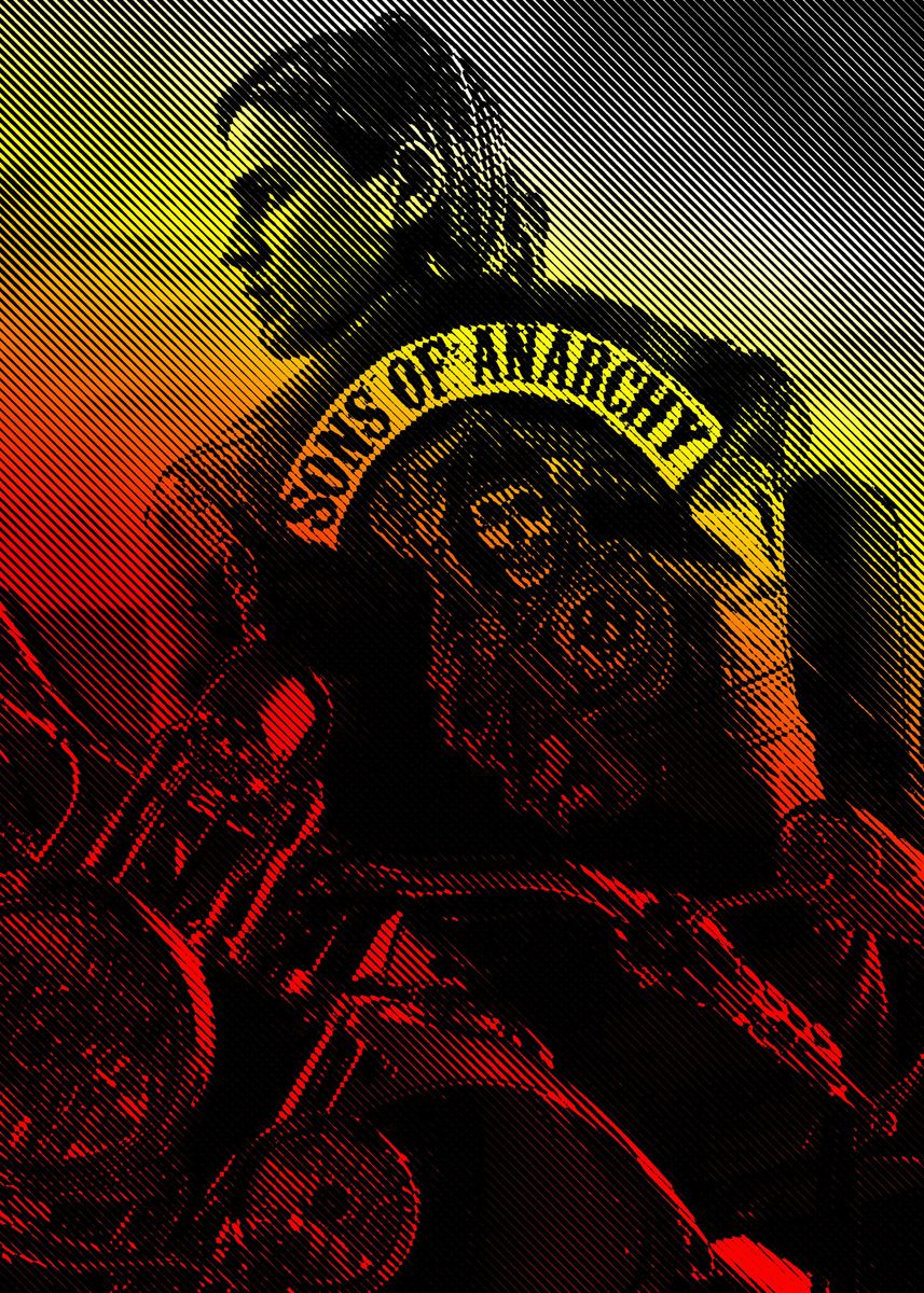 'sons of anarchy' Poster, picture, metal print, paint by Artistic Aura ...