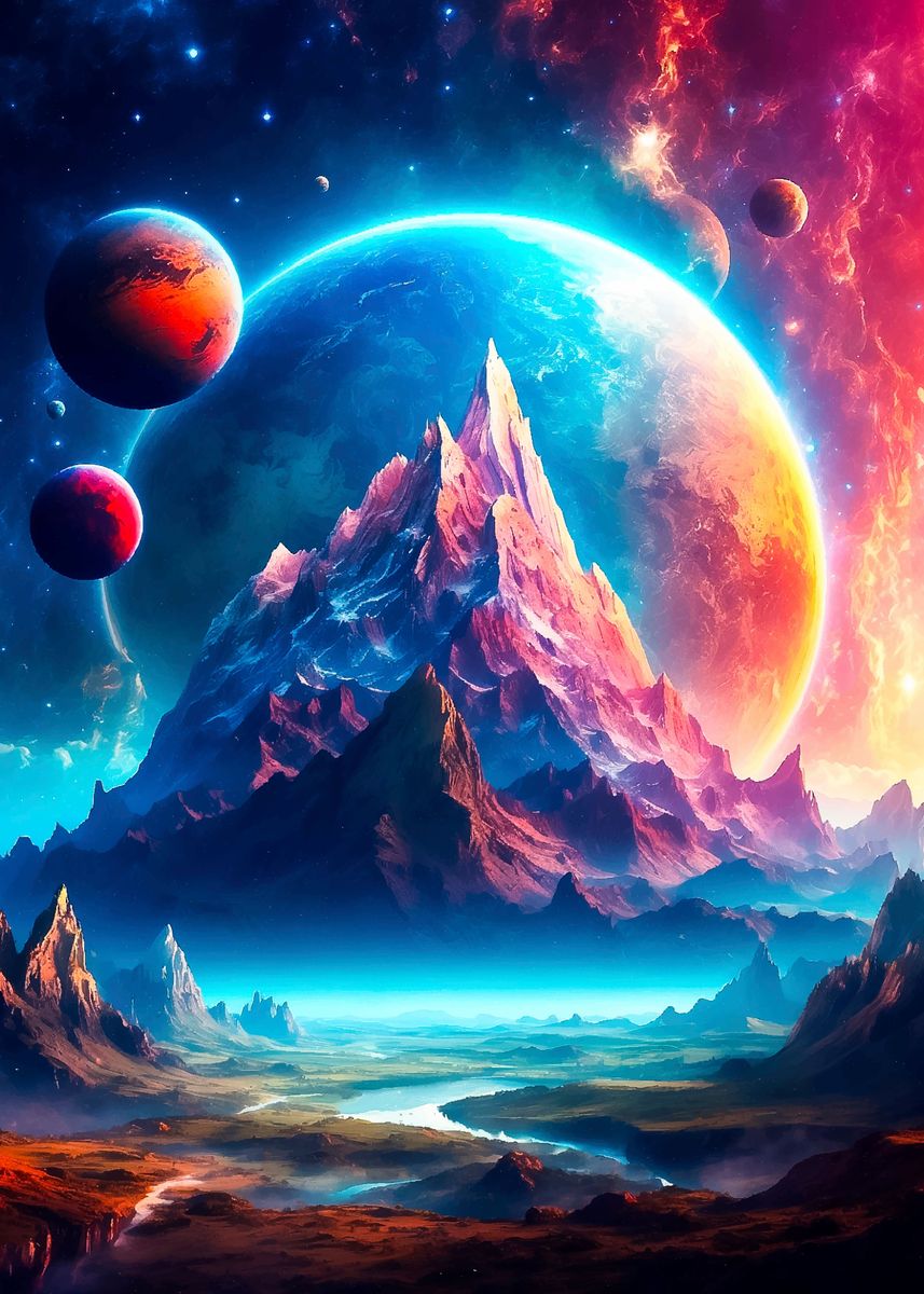 'Hidden World' Poster, picture, metal print, paint by James Garcia ...