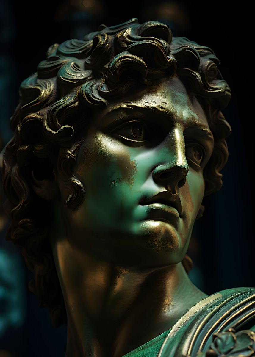 'David sculpture' Poster, picture, metal print, paint by OTASTD | Displate