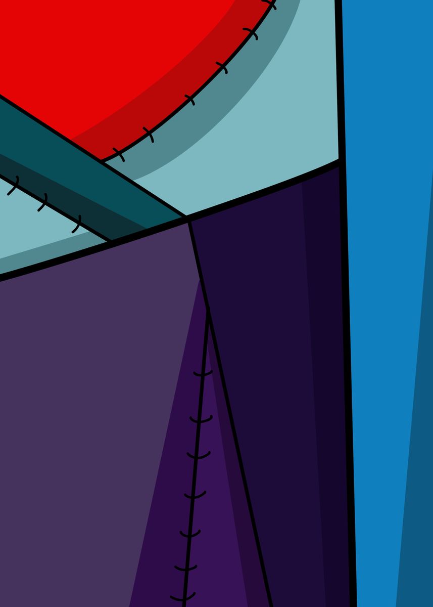 'unique contemporary art' Poster, picture, metal print, paint by masn ...